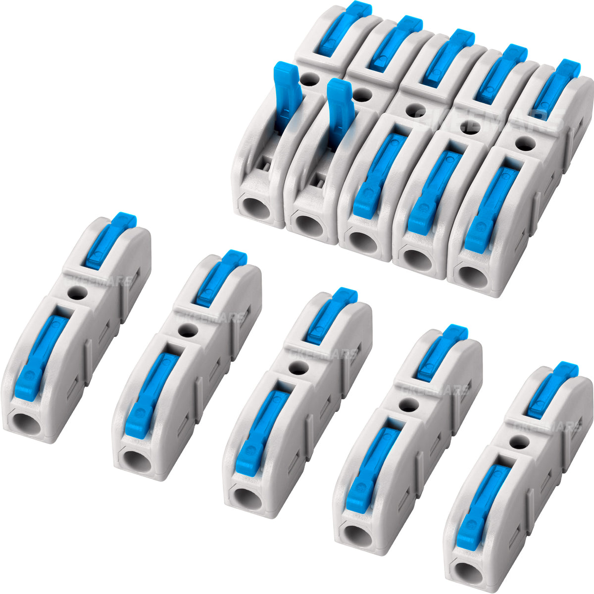 DIY Splicing Lever Wire Connectors | KV211(Blue) – GKEEMARS