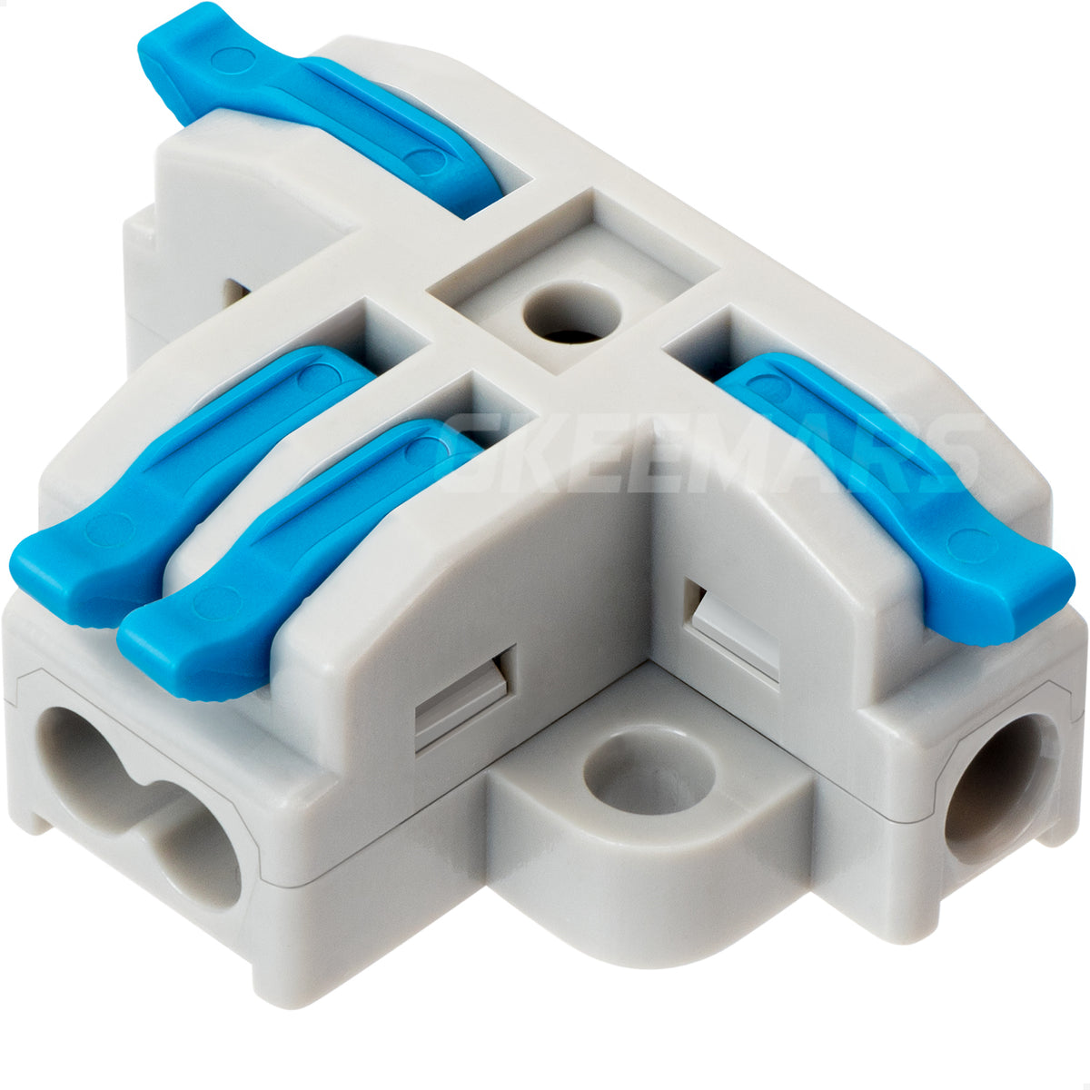 4 Way T Tap Lever Wire Connectors | KV-T4 (Blue) – GKEEMARS